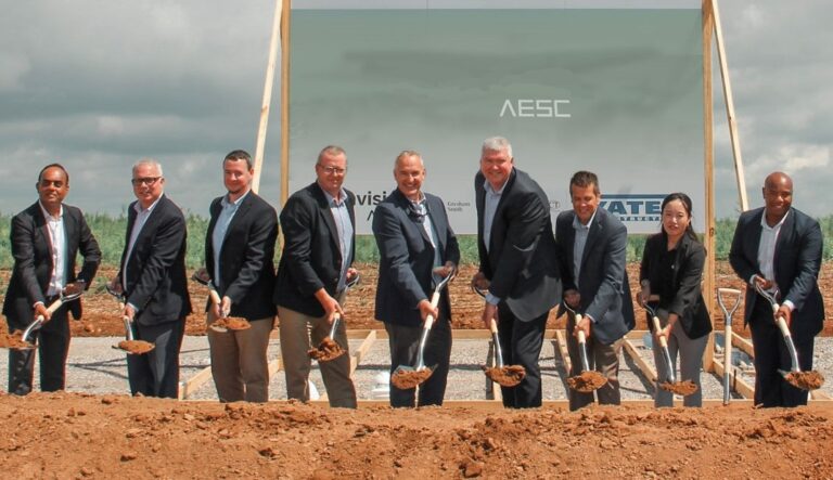 AESC | U.S. Locations | Electric car battery factory breaks ground in Bowling Green
